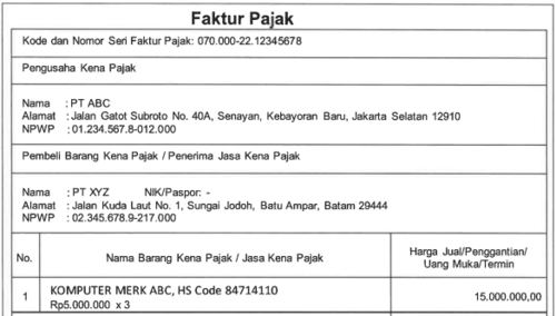 Panduan Lengkap Faktur Pajak Uang Muka dan Pelunasan - Tax Consultant